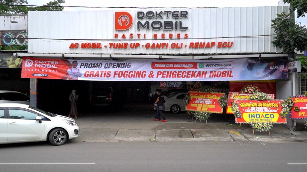 Our location - Bengkel Mobil Resmi Dokter Mobil