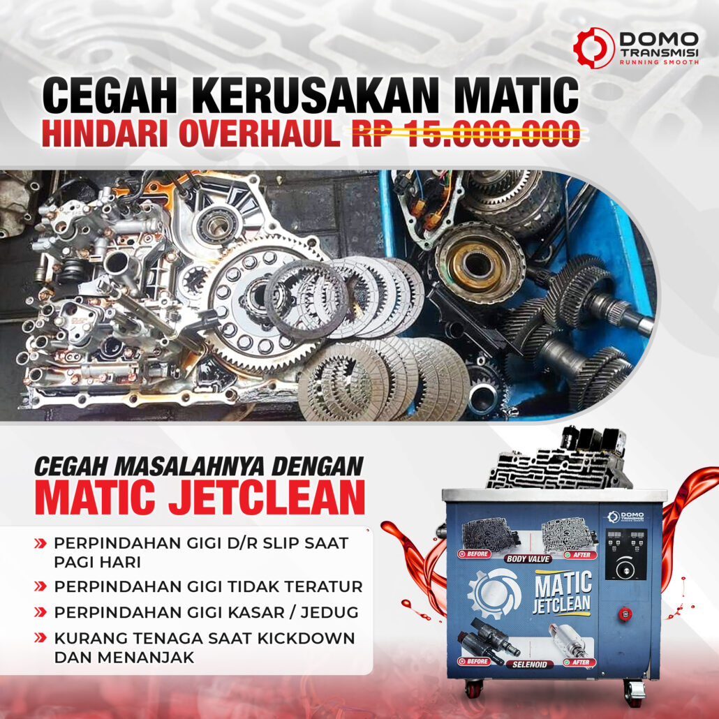 Matic Jet Clean di Dokter Mobil - Teknologi Canggih, Keamanan Terjamin!